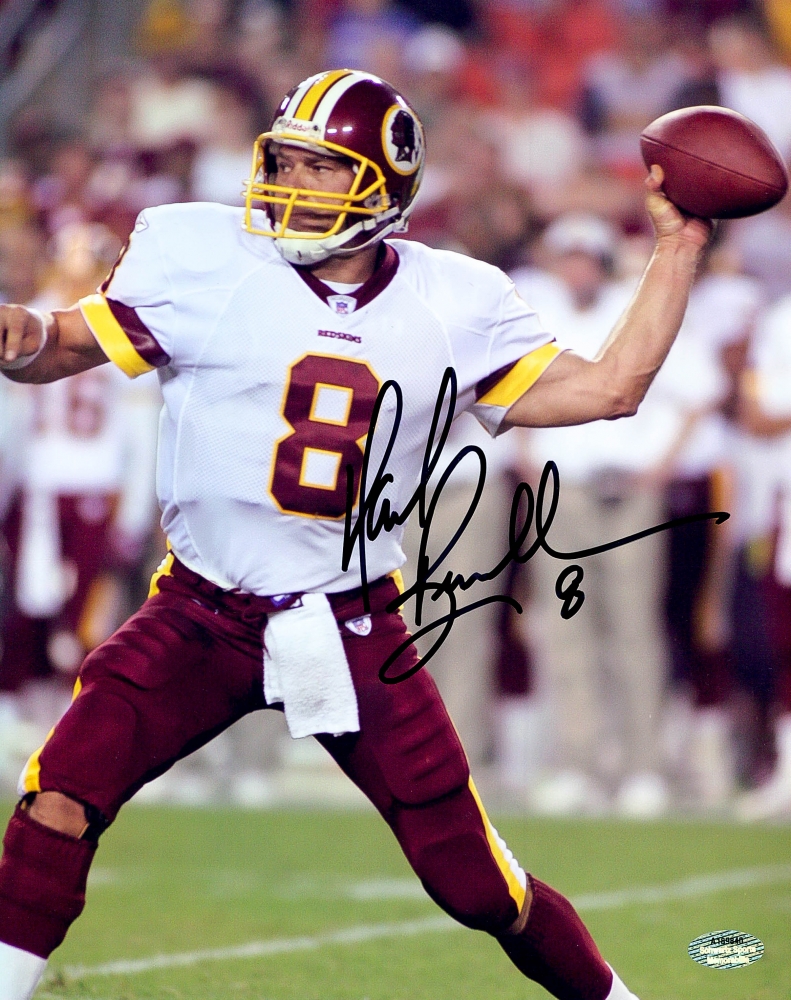 Mark Brunell Signed Redskins 8x10 Photo (Schwartz COA) | Pristine Auction