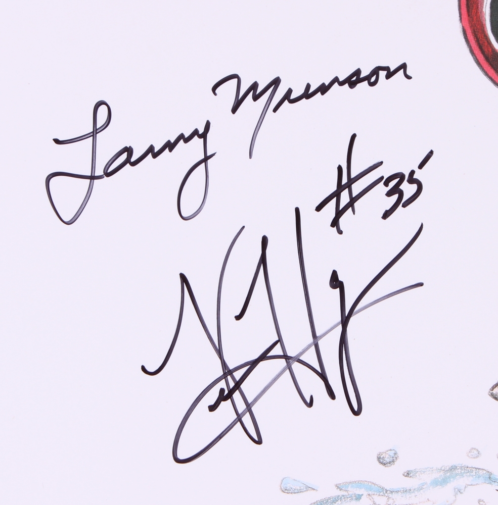 Larry Munson & Verron Haynes Signed "Road Kills" Georgia 18x24 LE ...