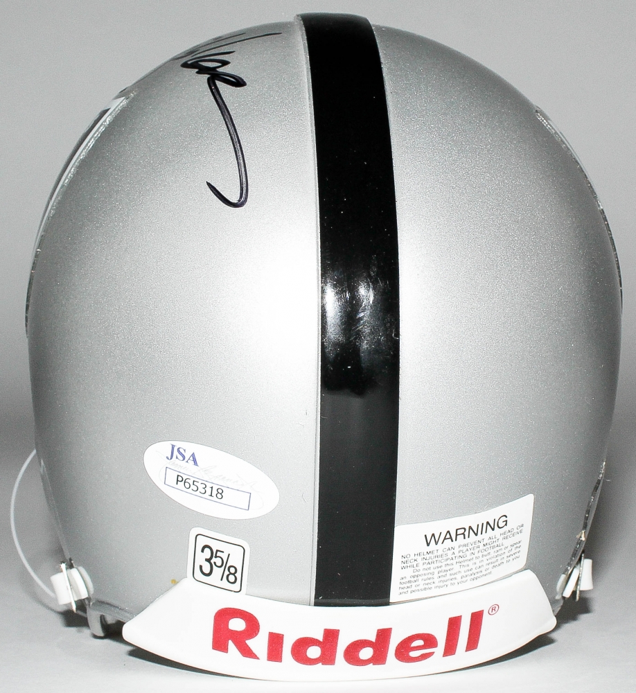 Ken Stabler Signed Raiders Mini-Helmet (JSA COA) | Pristine Auction