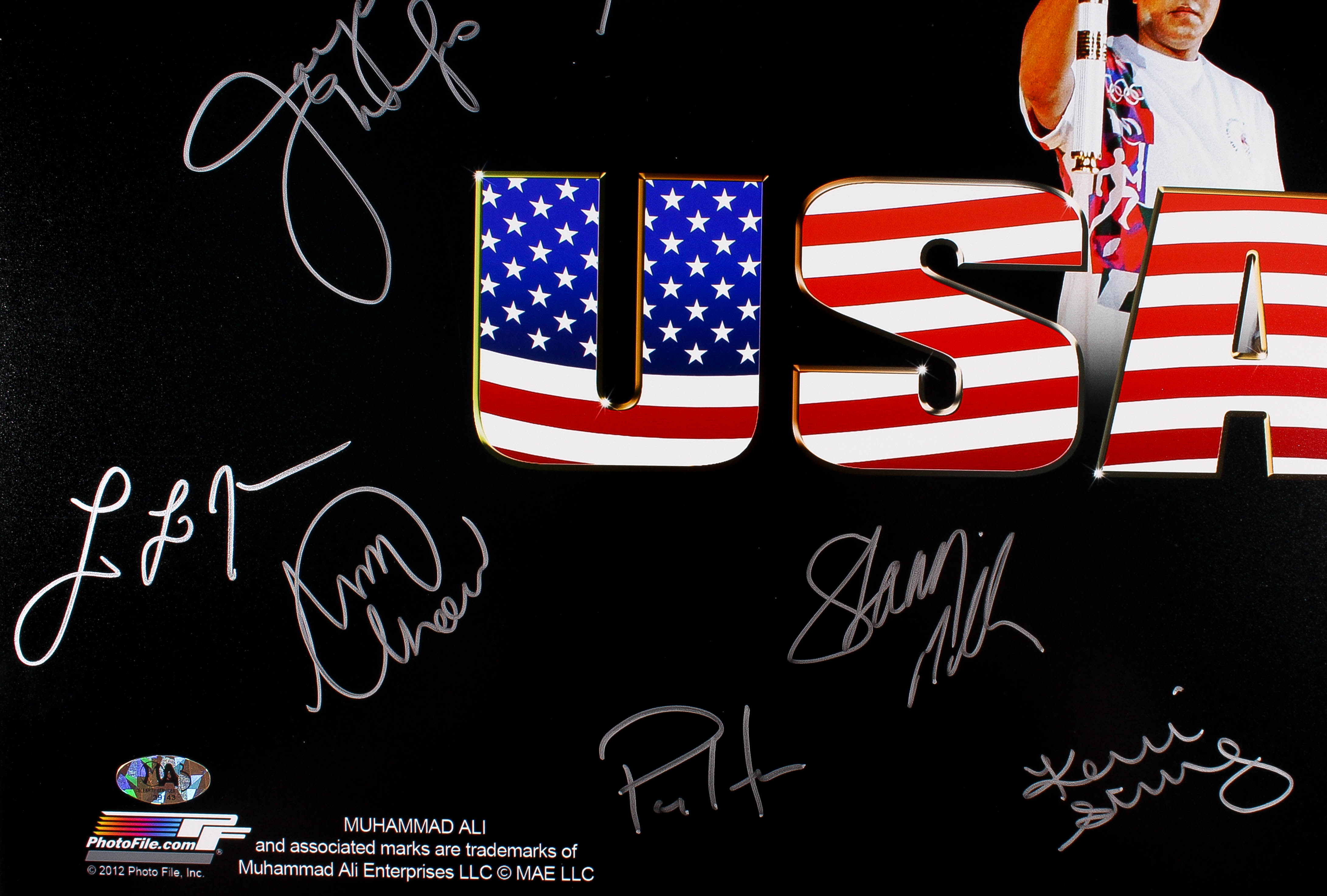 Muhammad Ali "Team USA" 16x20 Photo Signed by (15) Olympic Athletes ...