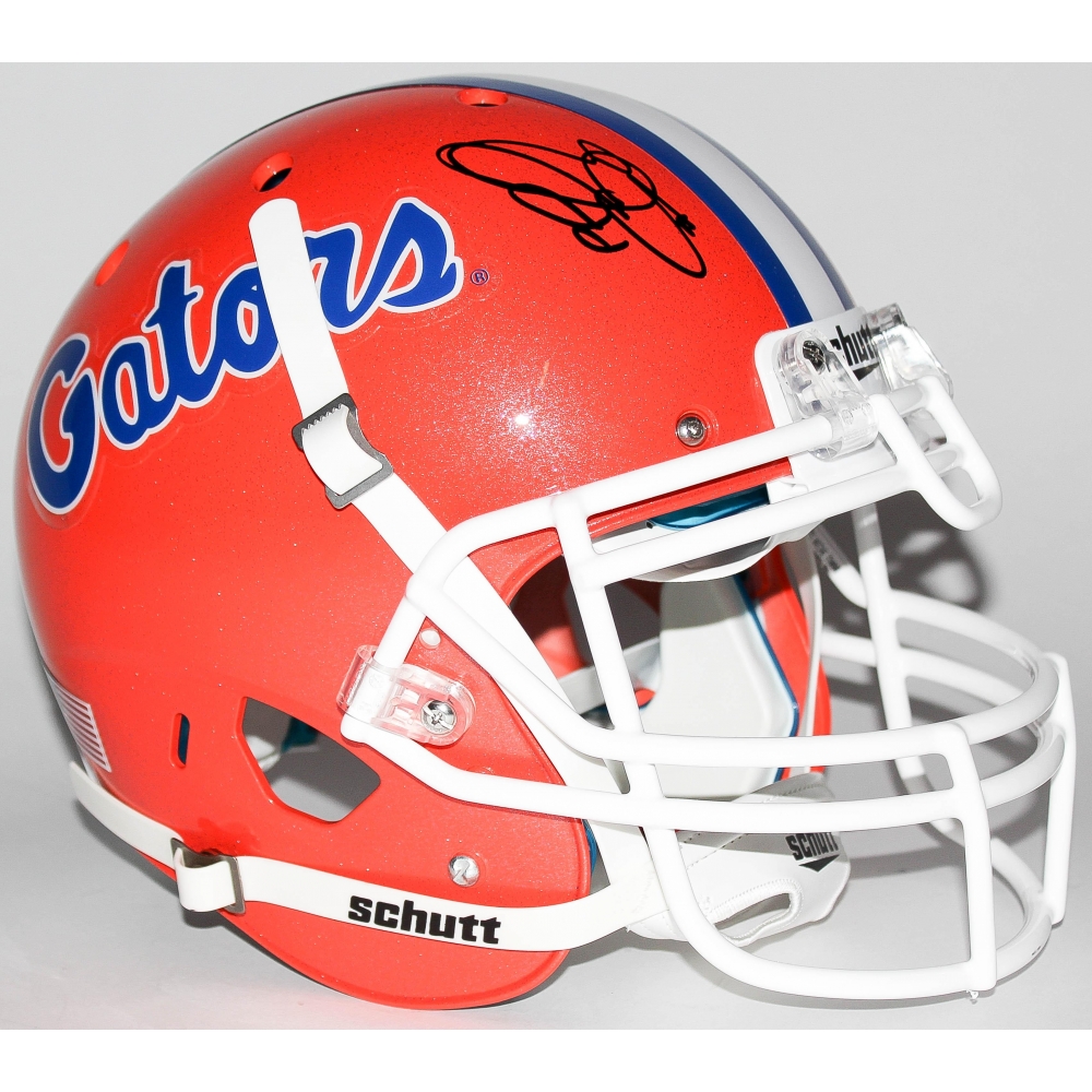 Emmitt Smith Signed Florida Gators Full-Size Authentic Pro-Line Helmet ...