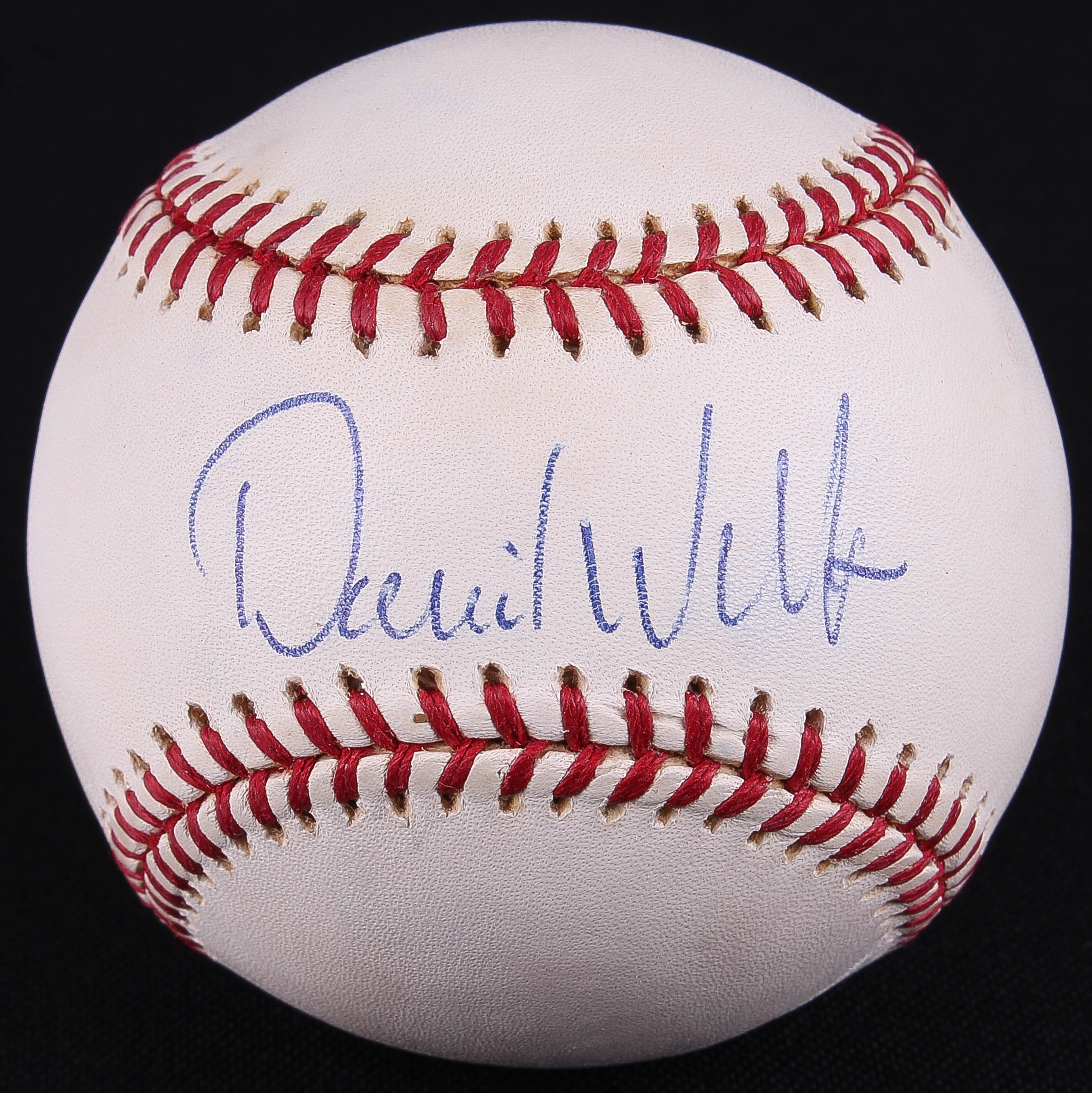 David Wells Signed OML Baseball (JSA) | Pristine Auction