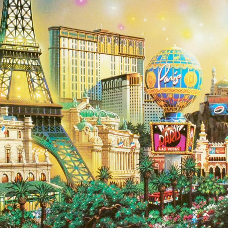 Alexander Chen Signed "Paris" Limited Edition 17x23 Lithograph ...