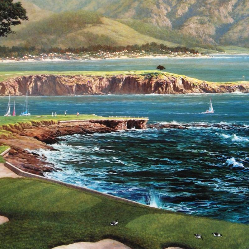 Alexander Chen Signed "On a Clear Day" Limited Edition 21x15 Lithograph ...