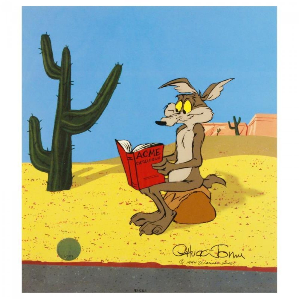 Chuck Jones Signed "Acme Catalogue" Sold Out Limited Edition 10x12 ...