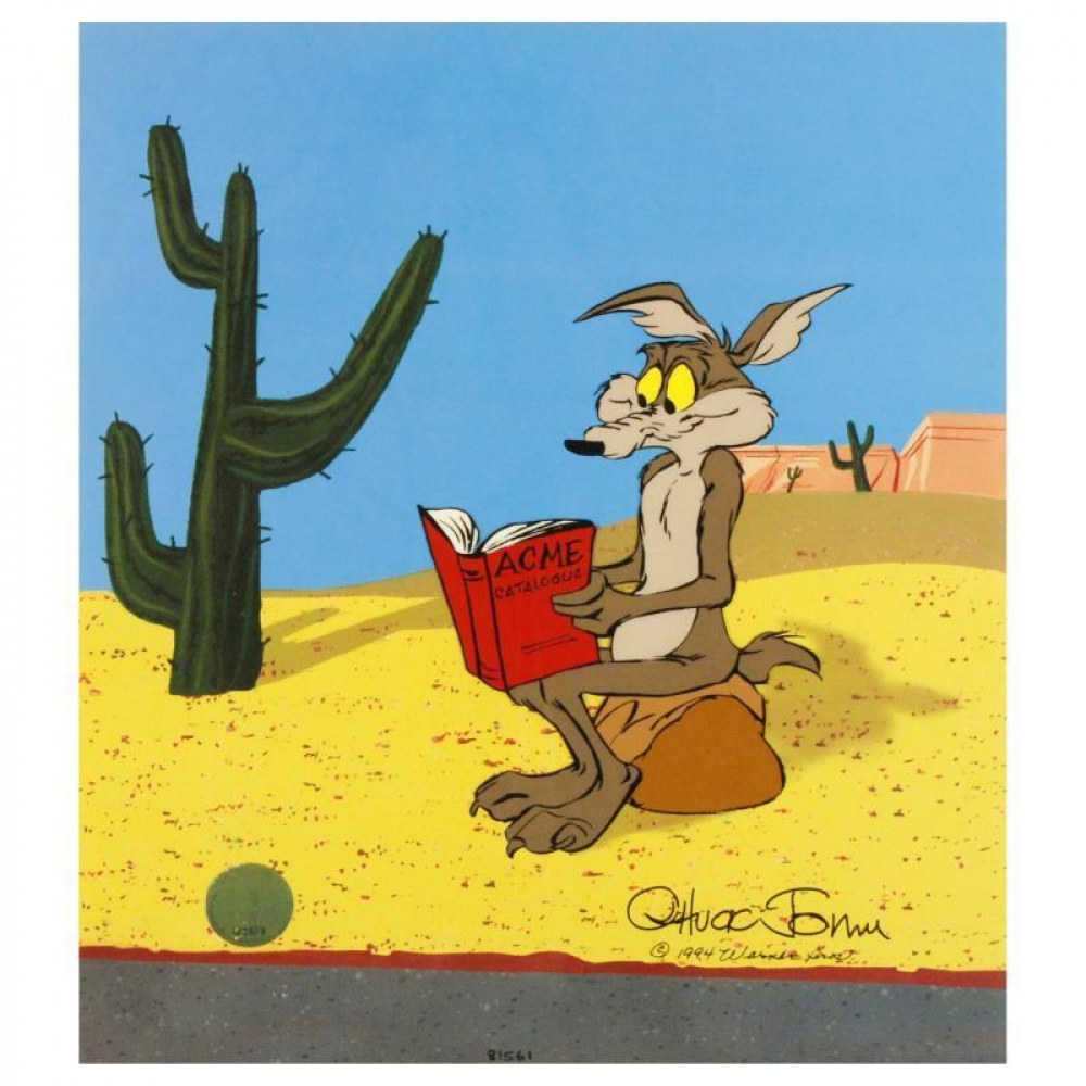 Chuck Jones Signed "Acme Catalogue" Sold Out Limited Edition 10x12 ...