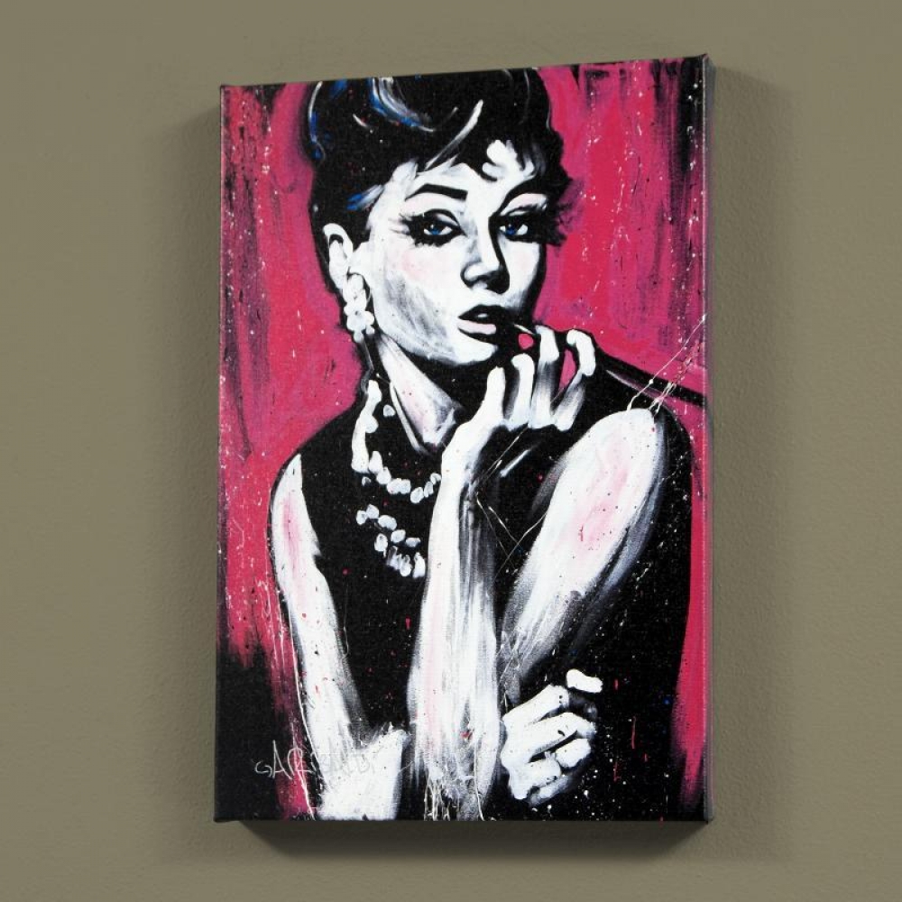 David Garibaldi Signed "Audrey Hepburn (Fabulous)" LE 30x40 Giclee on ...