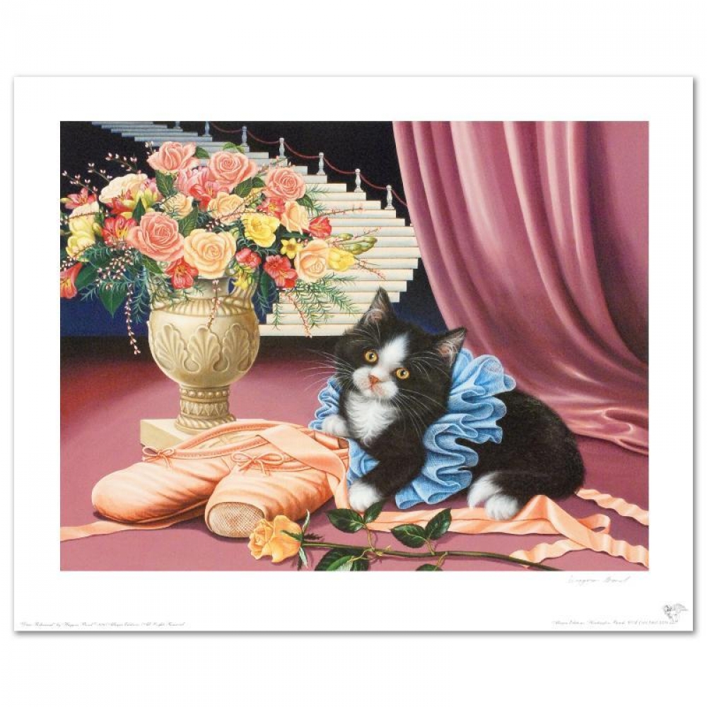 Barbara Higgins-Bond Signed "Fantastic Cats" Lot of (5) LE 19x23 ...