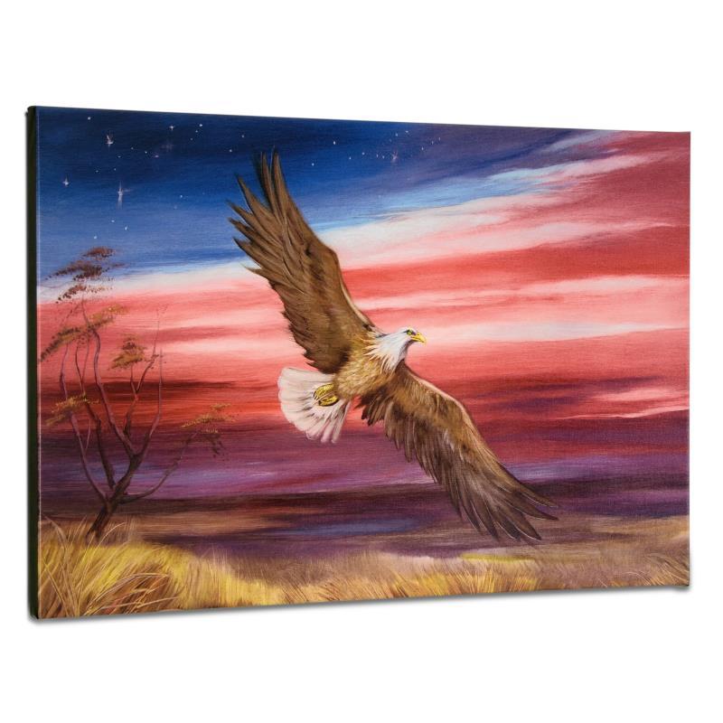 Martin Katon Signed "Red White and Blue" Limited Edition 26x18 Giclee ...