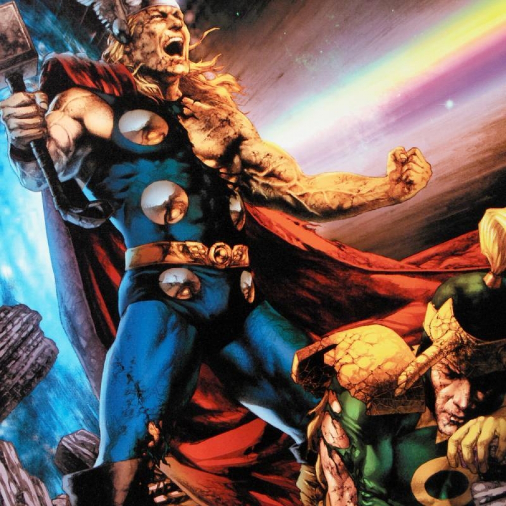 "Thor: First Thunder #5" Limited Edition 18x27 Giclee on Canvas by Jay ...