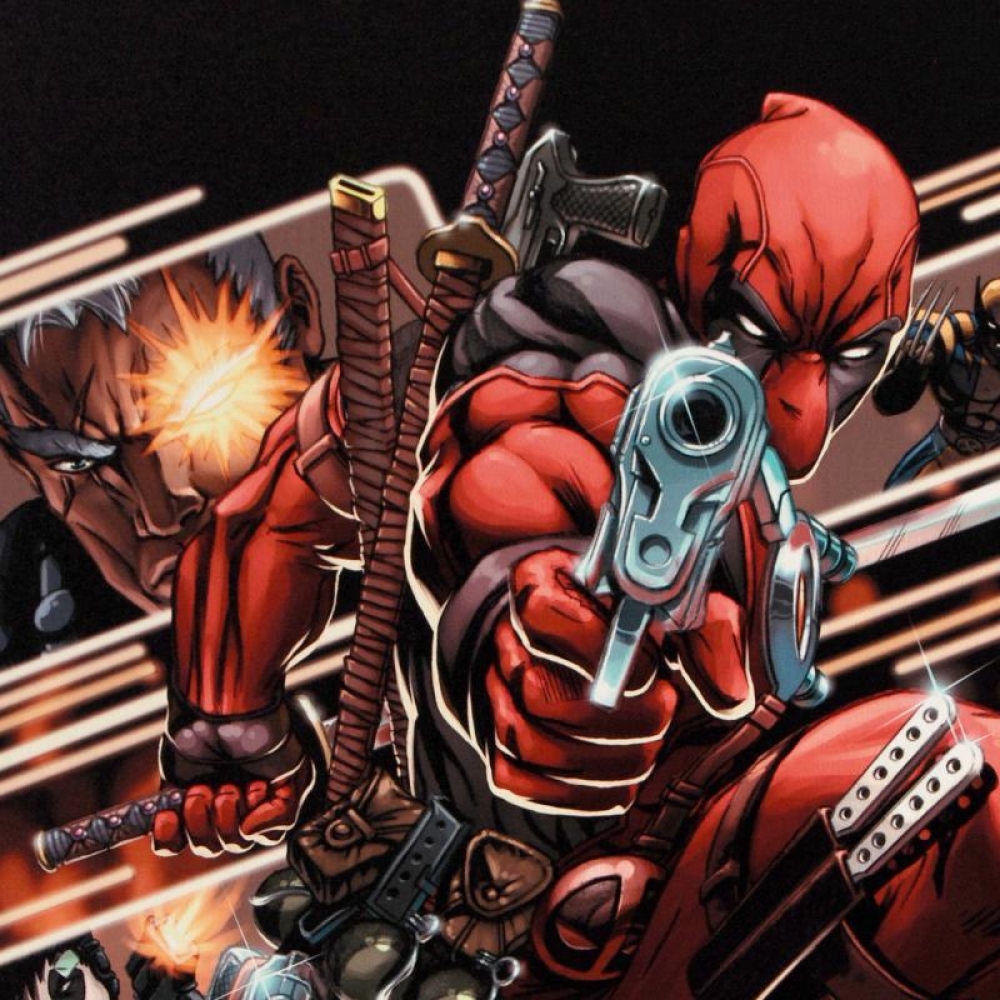 "Cable & Deadpool #9" Limited Edition 18x27 Giclee on Canvas by Patrick ...