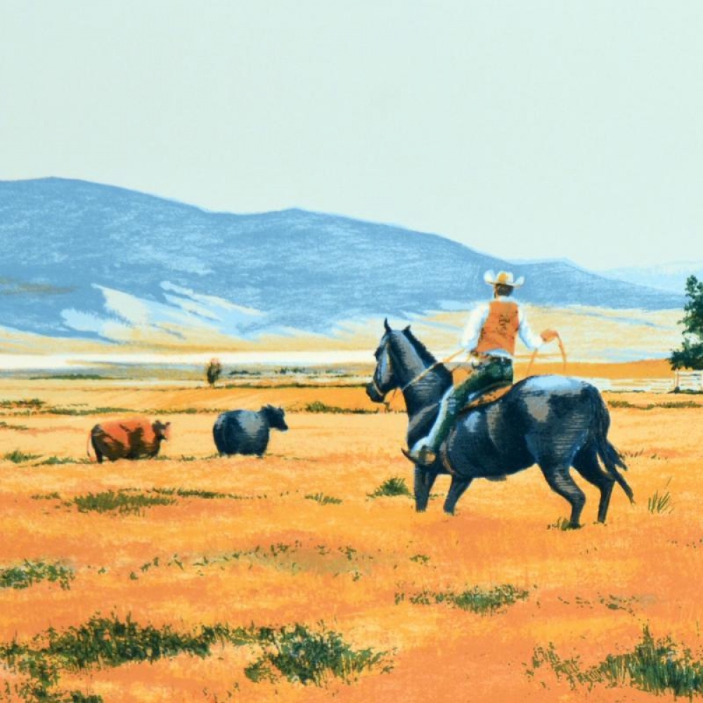 William Nelson Signed "Down From the High Country" Limited Edition ...