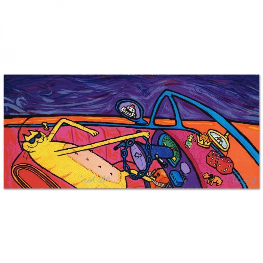 Matt Rinard Signed "Cool Cat By Matt" Limited Edition 8x18 Hand Pulled ...