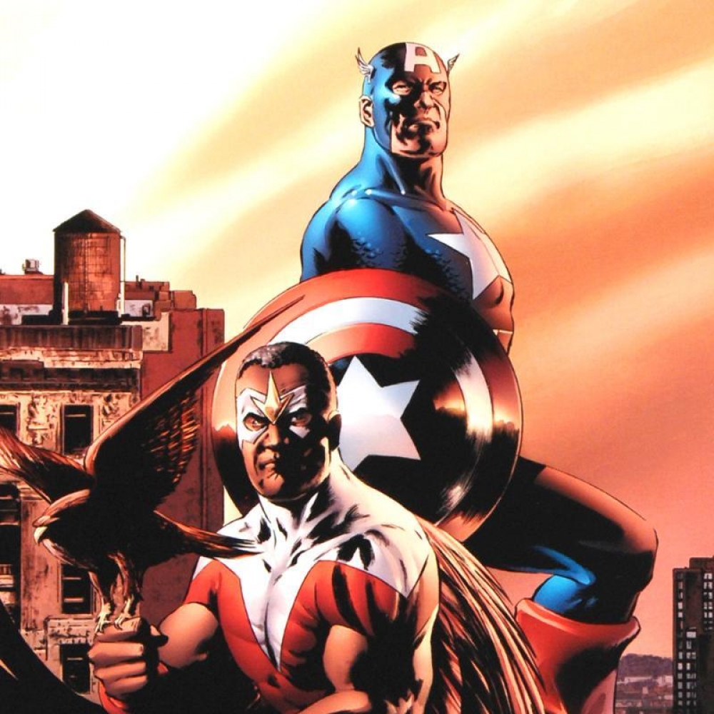 Stan Lee Signed "Captain America & The Falcon #5" Limited Edition 18x27 ...