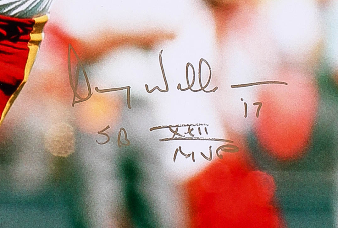 Doug Williams Signed Redskins 16x20 Photo Inscribed "SB XXII MVP ...