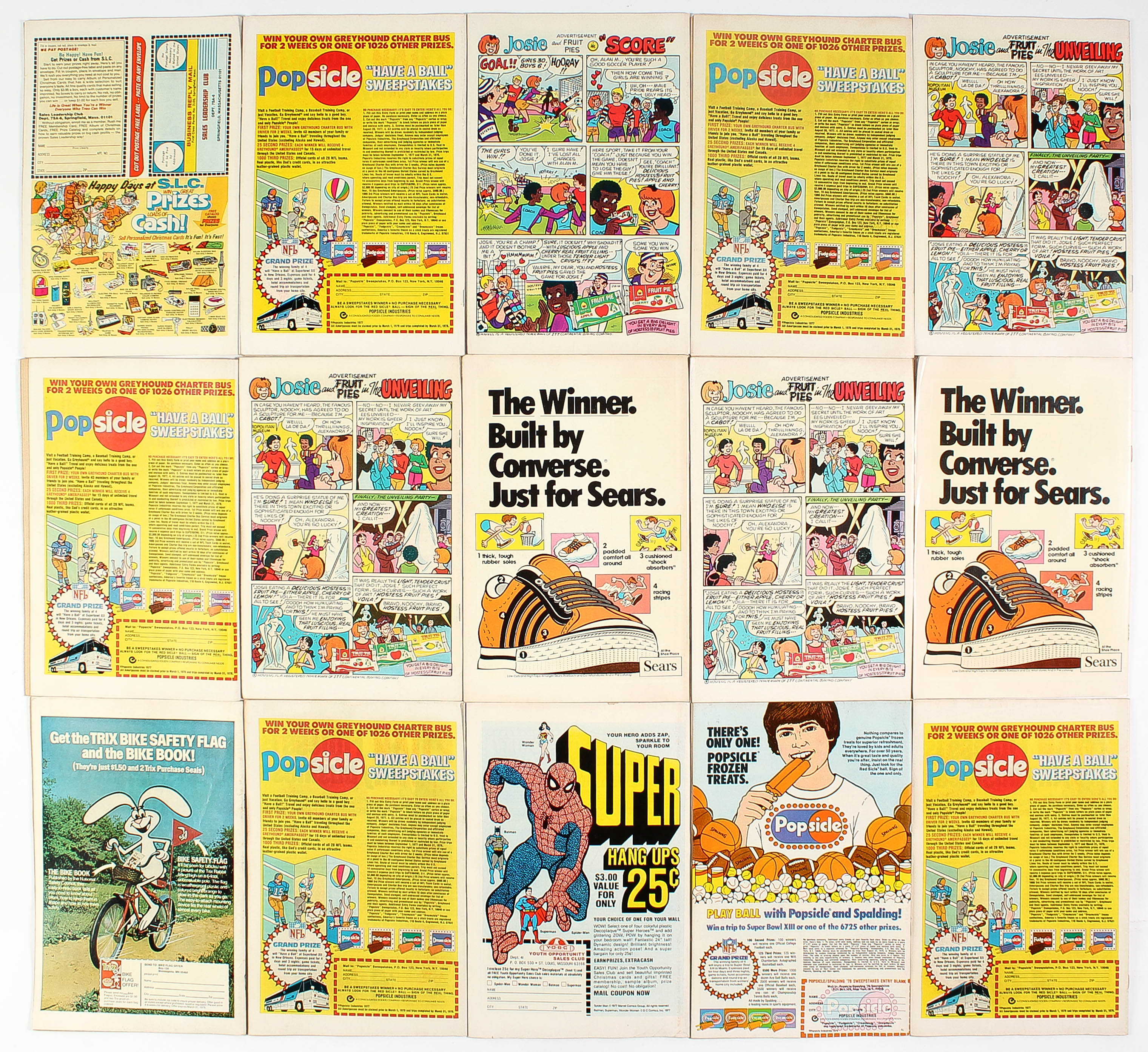 Lot of (15) 1970's Vintage Archie Comic Books | Pristine Auction