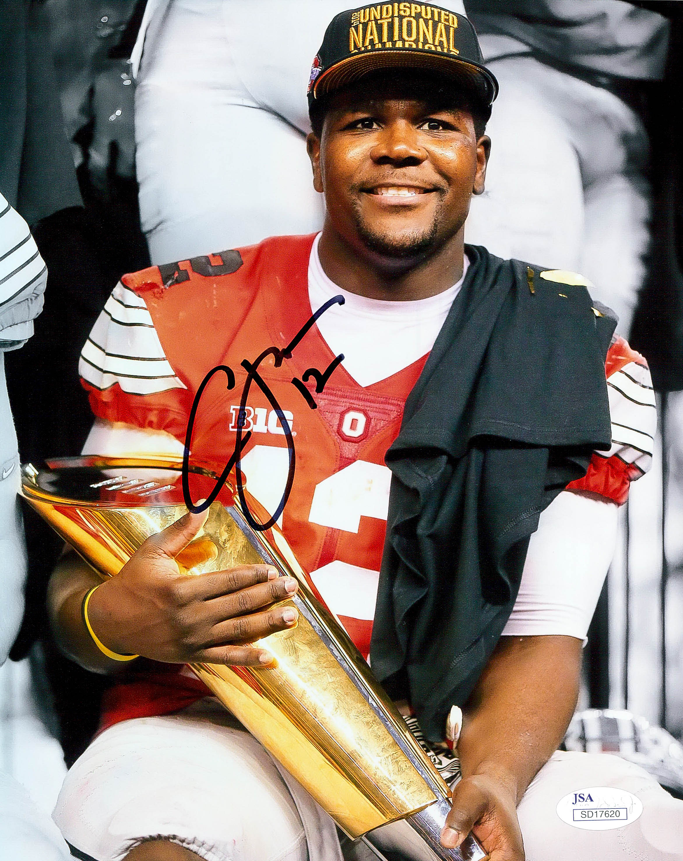 Cardale Jones Signed Ohio State Buckeyes 8x10 Photo (JSA COA ...