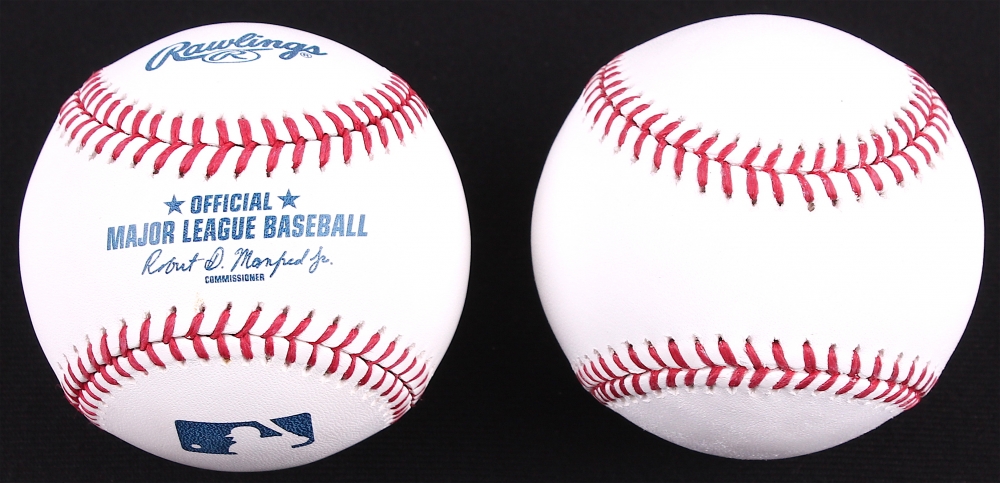 Lot Of 12 New Rawlings Official Major League Baseballs With Commissioner Robert Manfred Jr