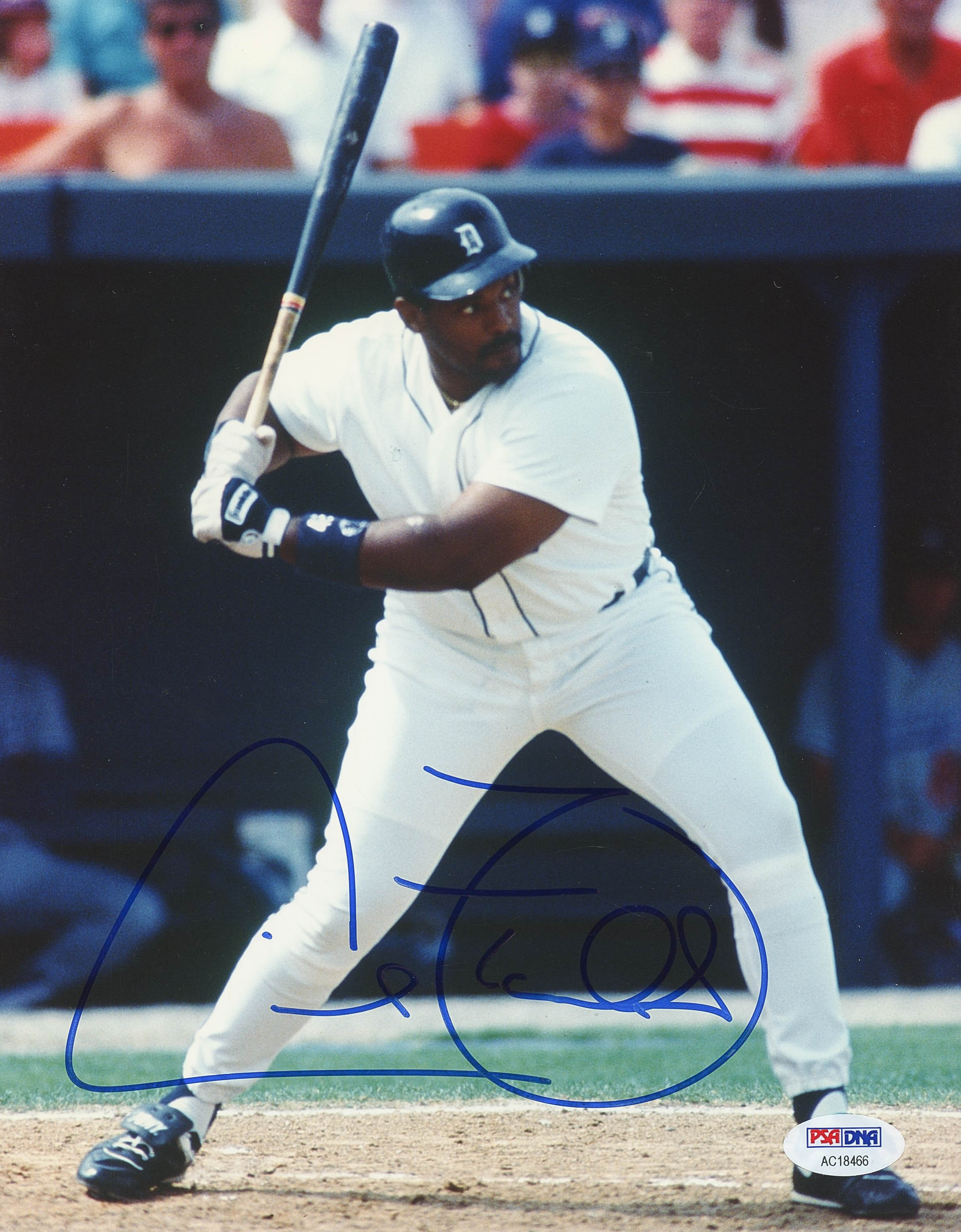 Cecil Fielder Signed Tigers 8x10 Photo (PSA COA) | Pristine Auction