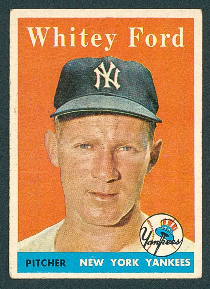 Whitey Ford 1958 Topps #320 | Pristine Auction