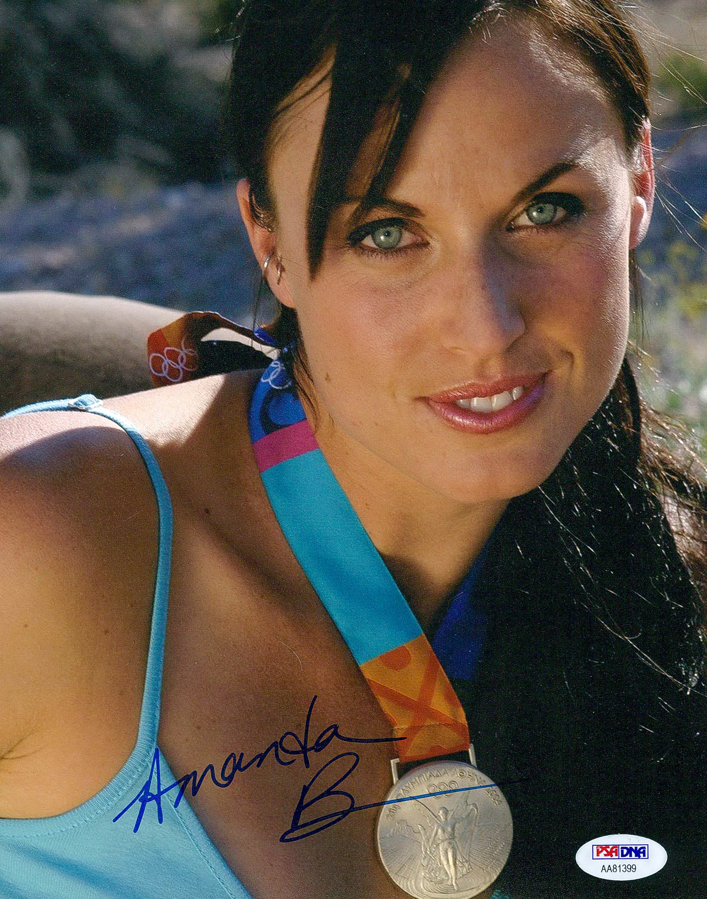 Amanda Beard Signed 8x10 Photo (PSA COA) | Pristine Auction