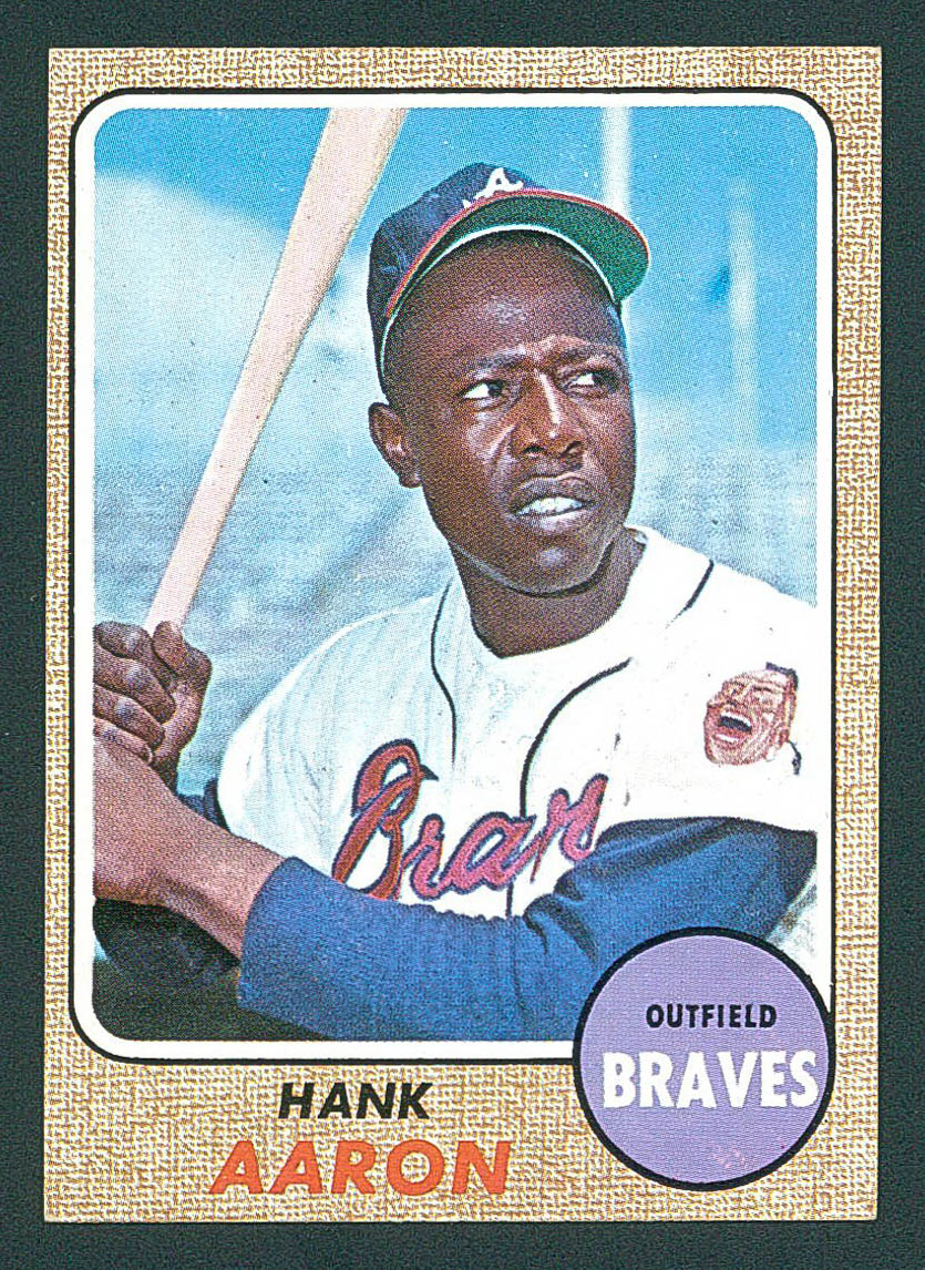 Hank Aaron 1968 Topps #110 | Pristine Auction