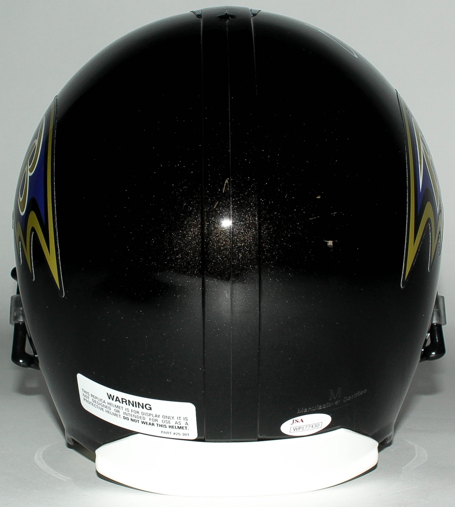 Ed Reed Signed Ravens Full-Size Helmet (JSA COA) | Pristine Auction