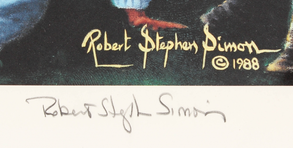 Robert Stephen Simon Signed "Boys of Summer - Men of Fall" Artist Proof ...