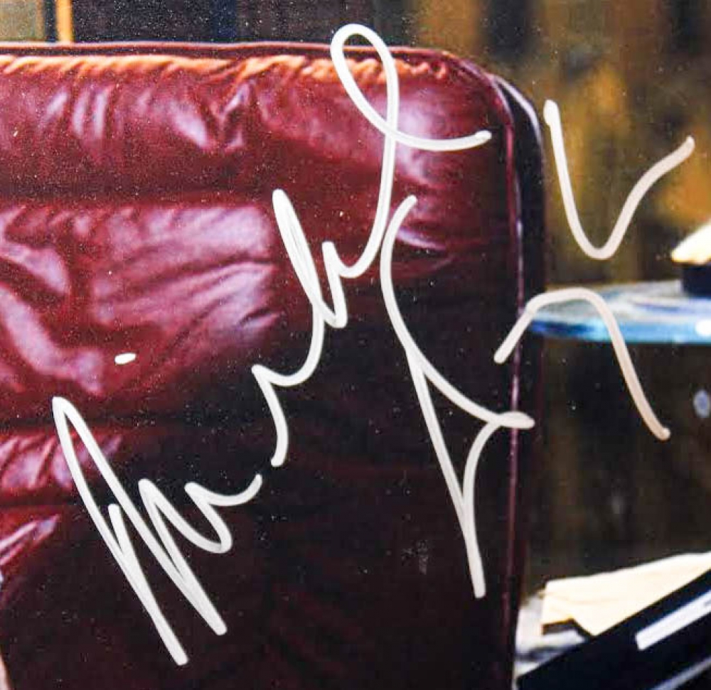 Michael Douglas Signed "Wall Street" 27x33 Custom Framed Photo Display ...