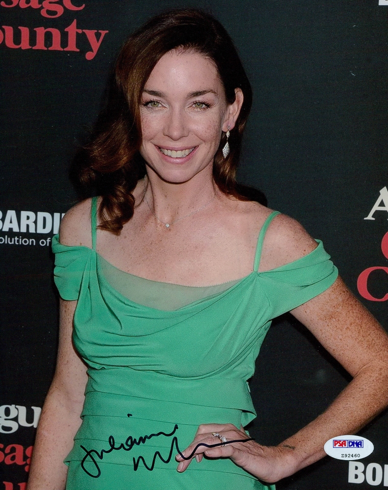 Julianne Nicholson Signed 8x10 Photo Psa Coa Pristine Auction