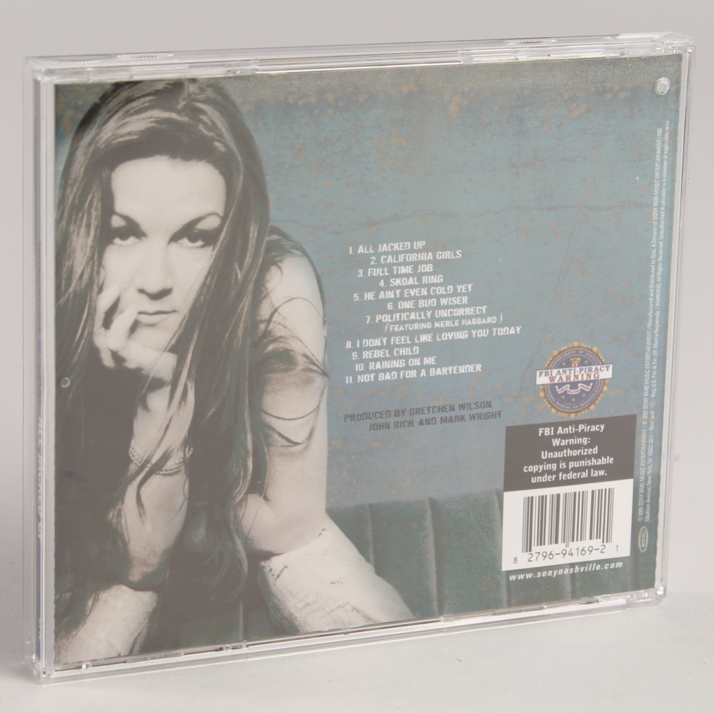 Gretchen Wilson Signed CD Cover "All Jacked Up" (JSA COA) | Pristine ...