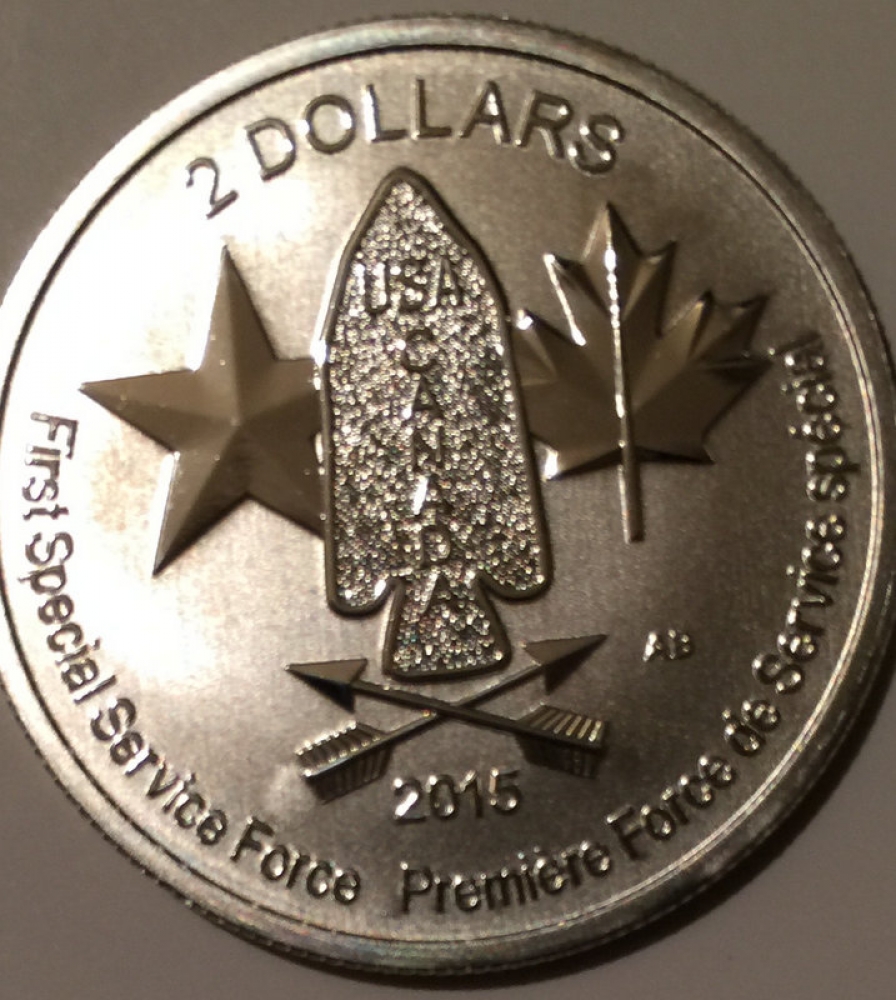 2015 Canada 1/2 Oz .999 Fine Silver $2 Devil's Brigade Coin | Pristine ...