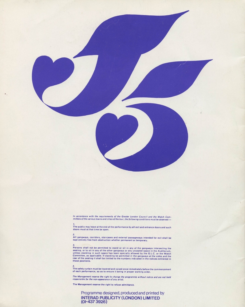 The Jackson Five Signed "An Evening with Jackson Five" Program with (9 ...