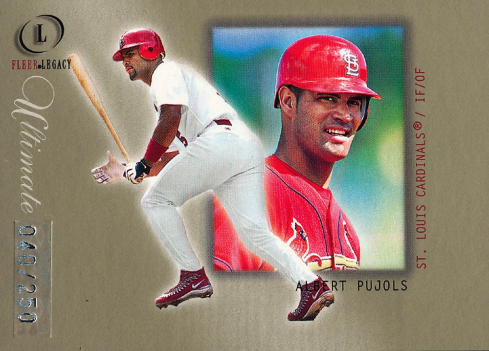 Albert Pujols 2001 Fleer Legacy Ultimate #102 RC | Pristine Auction