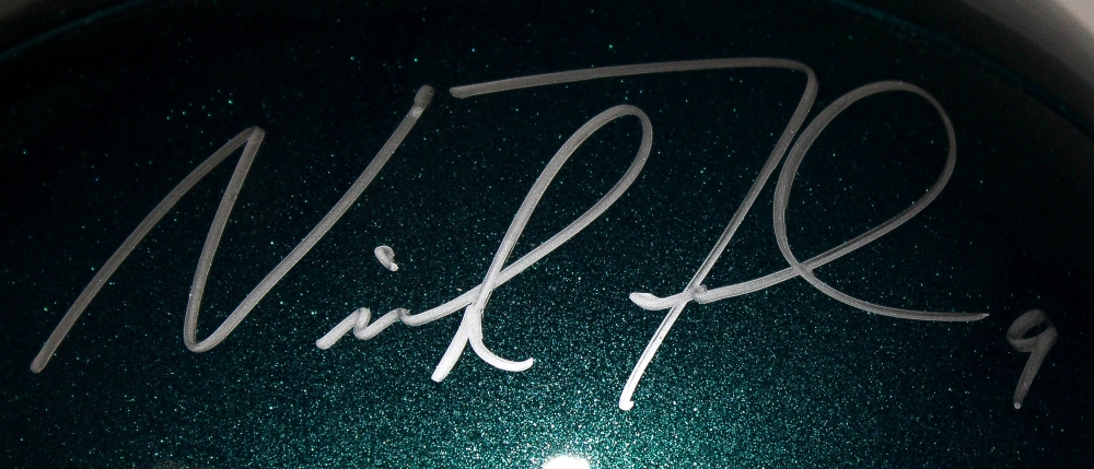 Nick Foles Signed Eagles Full-Size Helmet (JSA COA) | Pristine Auction
