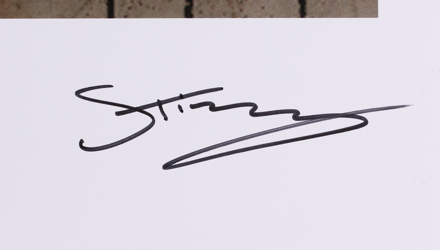 Sting Signed 24" x 32" LE Poster (PSA LOA) | Pristine Auction