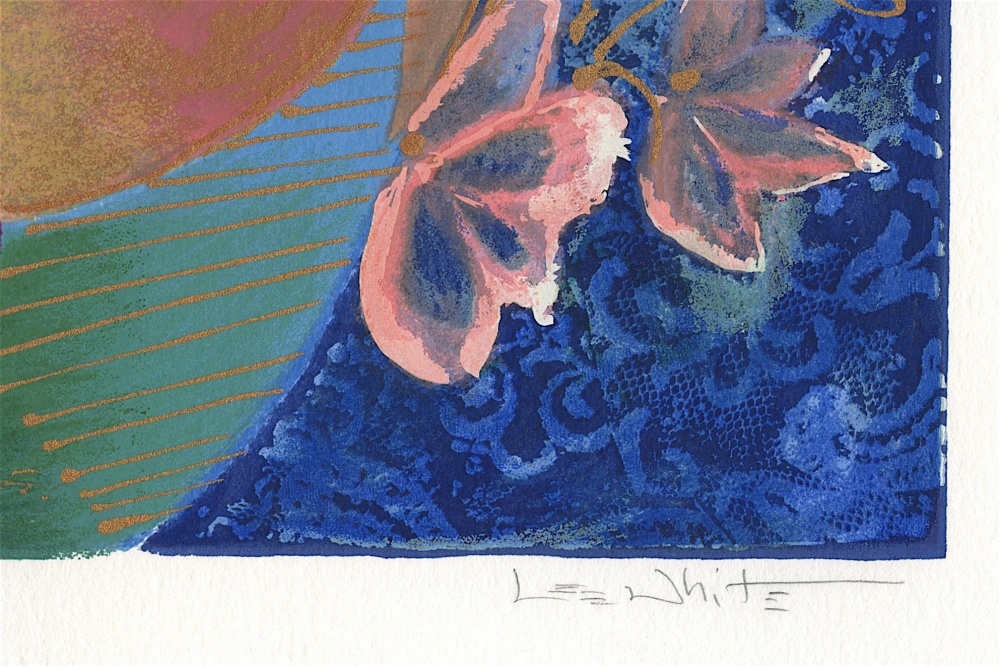 Lee White "Whispers I" Signed Limited Edition 21" x 21" Serigraph on ...