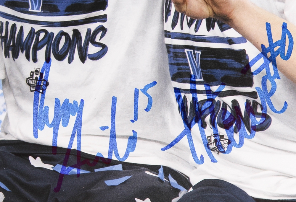 Multi-Signed Villanova Wildcats 11x14 Photo Signed by (5) Including ...