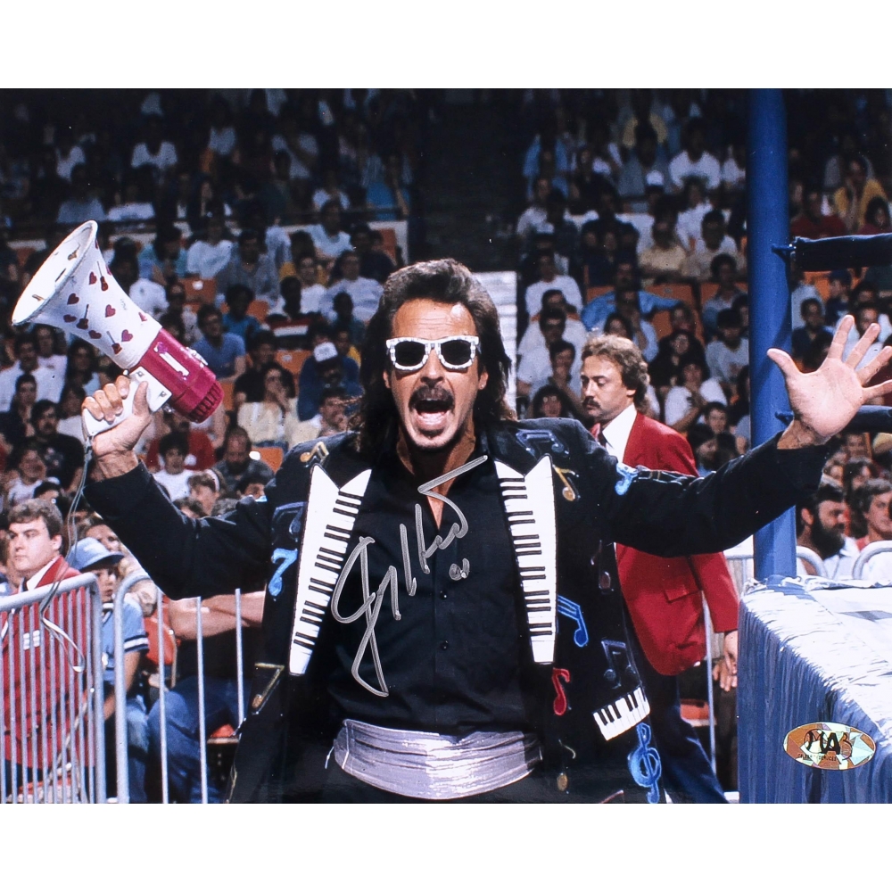Jimmy Hart Signed 8x10 Photo (MAB Hologram) | Pristine Auction