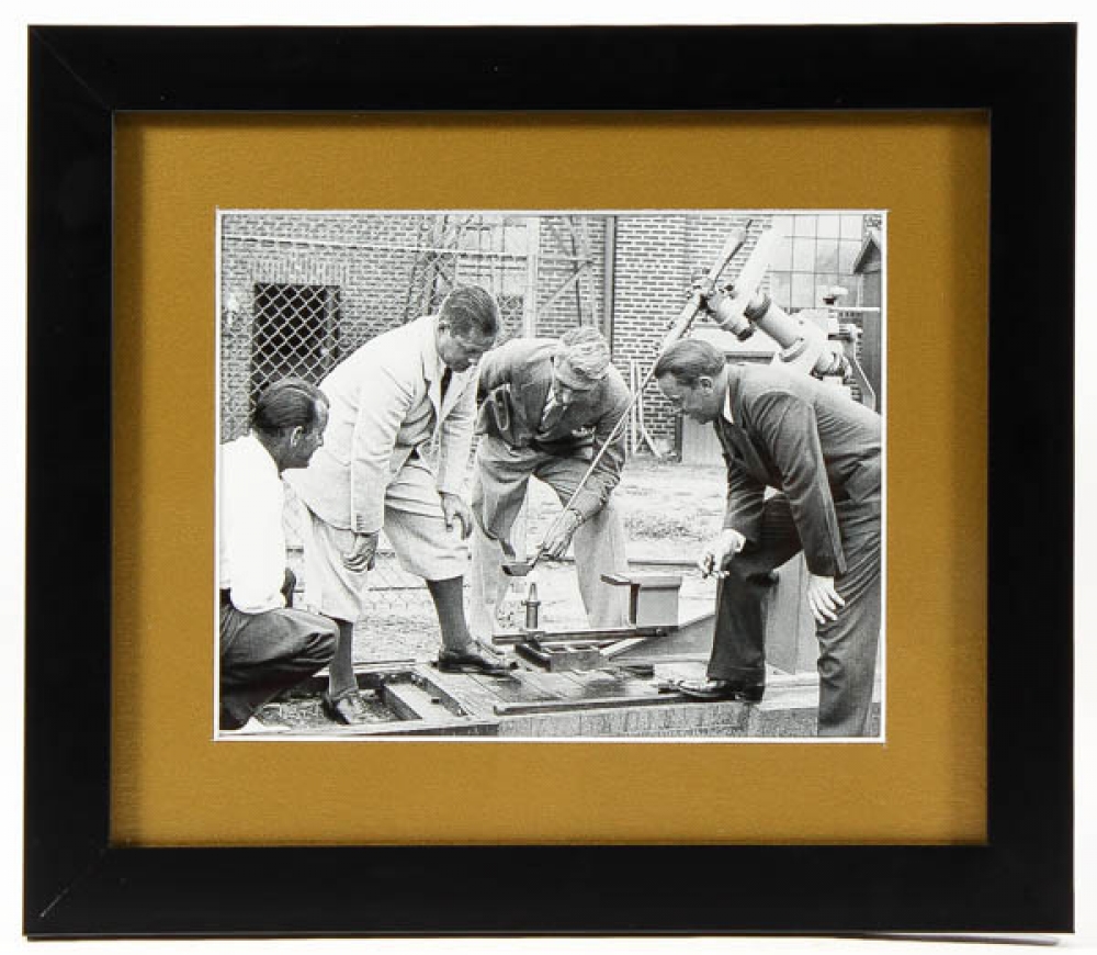 1934 Tommy Armour, Bobby Jones, Al Watrous, & Billy Burke Yankees 13x15 ...