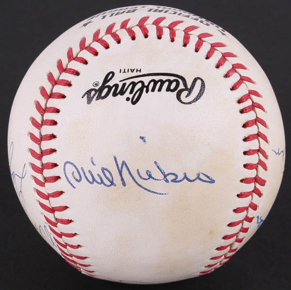 Multi-Signed 300 Wins Club ONL Baseball with (8) Signatures Including ...