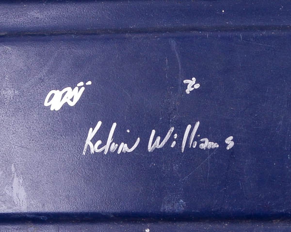 Kelvin Edwards Twice-Signed Authentic Cowboys Stadium Game-Used Seat ...