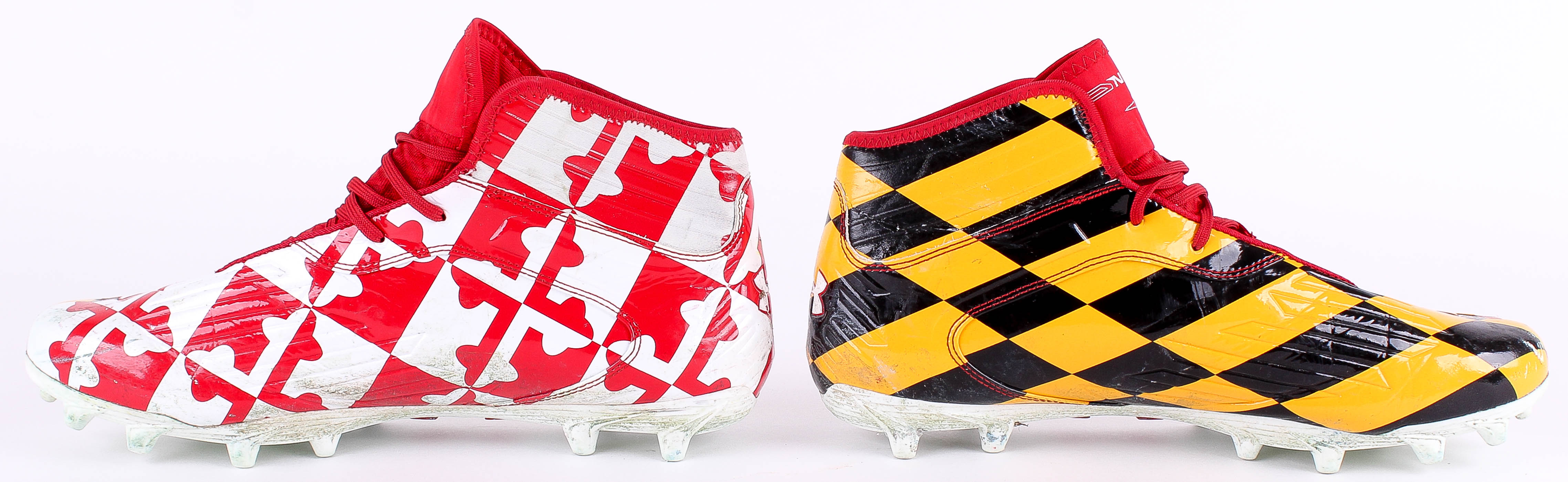 Darius Kilgo Maryland Terrapins Game-Used Pair of (2) Under Armour ...