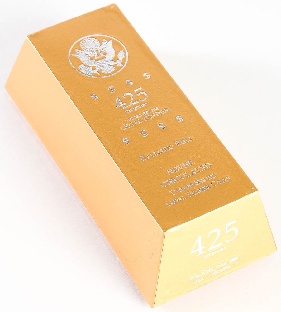 Ballistic Roll of (50) Never Circulated 2007-P Presidential Dollars ...