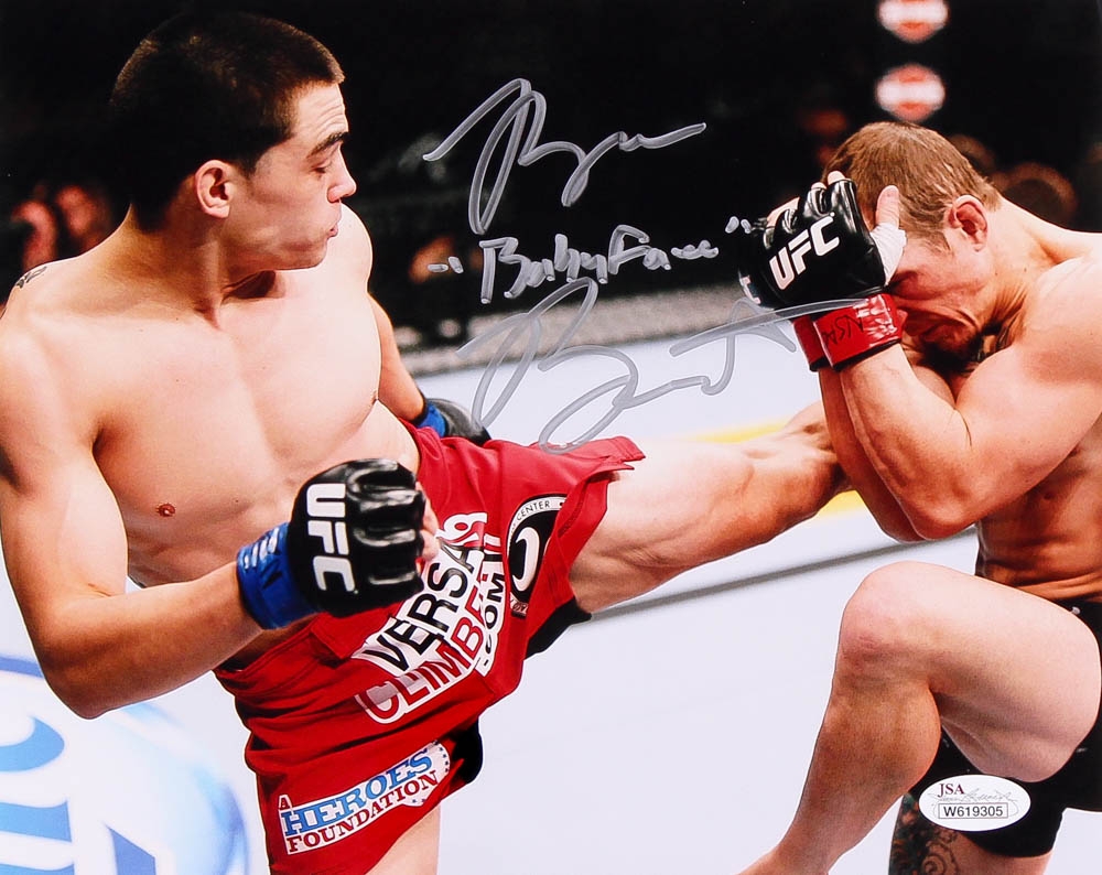 Ryan "Babyface" Benoit Signed UFC 8x10 Photo (JSA COA) | Pristine Auction