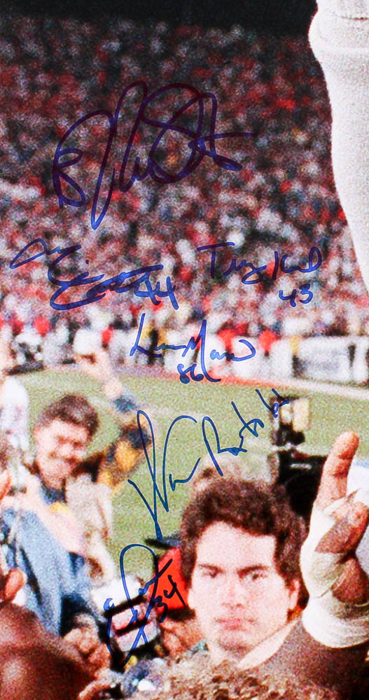 1986 Giants Super Bowl XXI Champions 16x20 Photo Team Signed by (16 ...