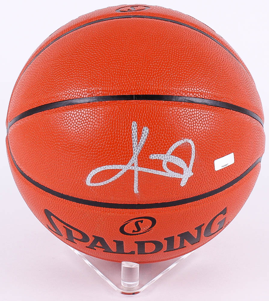 Kyrie Irving Signed NBA Game Ball Series Basketball (Panini COA ...