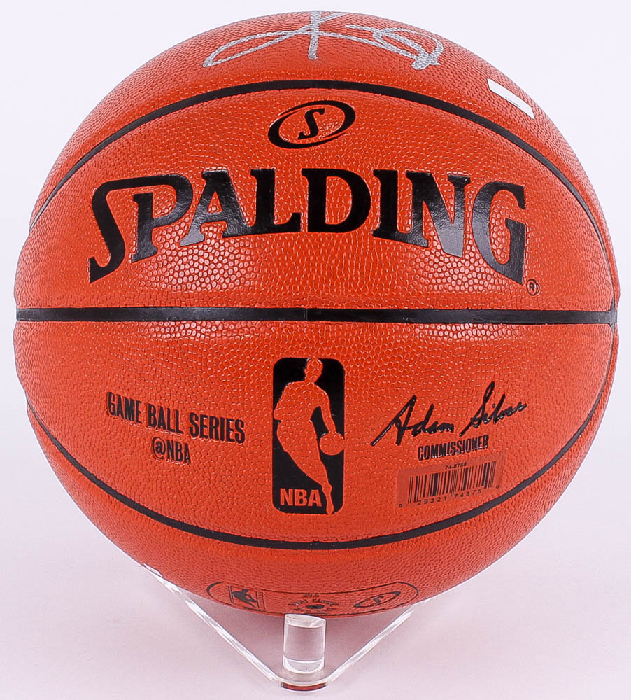 Kyrie Irving Signed NBA Game Ball Series Basketball (Panini COA ...