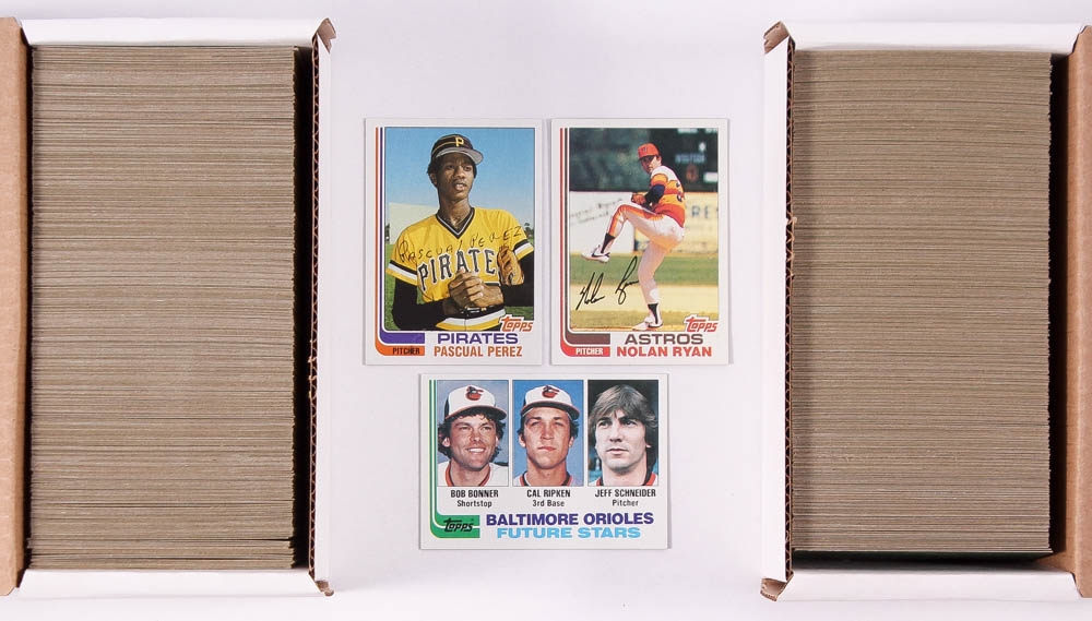 1982 Topps Complete Set of (792) Baseball Cards Including #383 Pascual ...