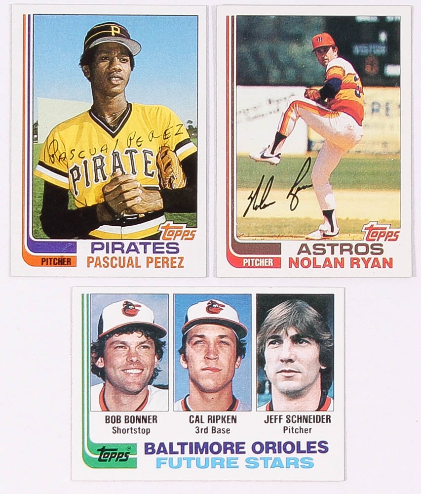 1982 Topps Complete Set of (792) Baseball Cards Including #383 Pascual ...